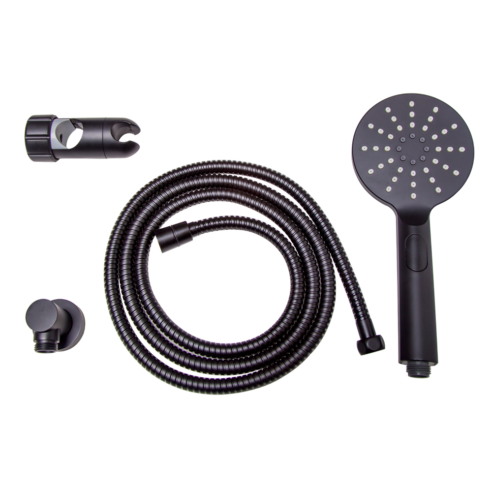Metlam 32mm 3 Function Grab Rail Shower Kit In Designer Black – Buildmat Metlam 32mm 3 Function Grab Rail Shower Kit In Designer Black – Buildmat