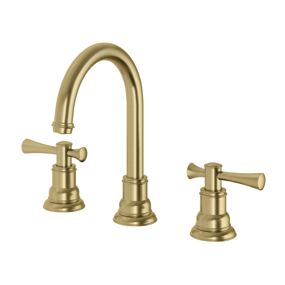 Phoenix Cromford Basin Set Lead Free Brushed Gold – Buildmat
