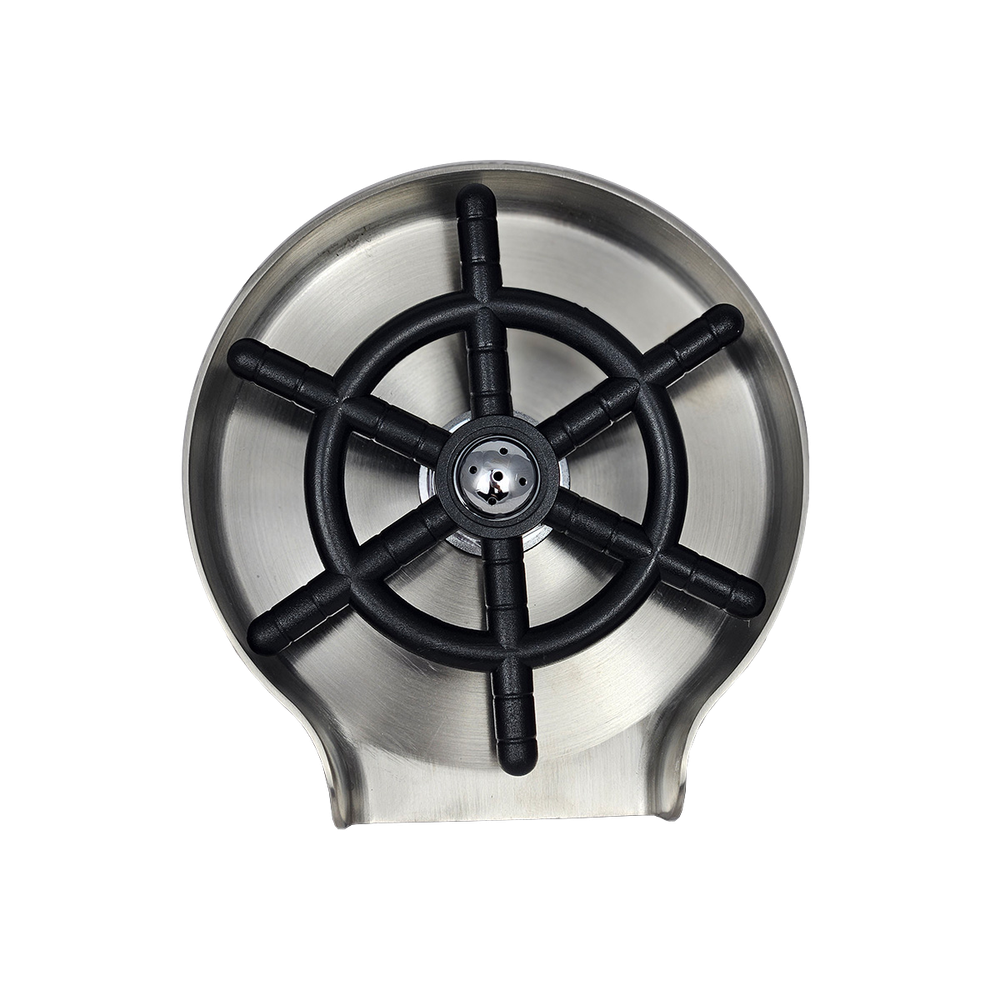 3monkeez Kitchen Sink Glass Rinser with Round Drain Tray – Buildmat