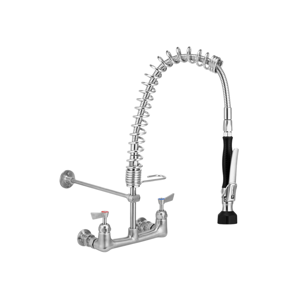 3monkeez Compact Stainless Steel Exposed Wall Mounted Pre Rinse Unit ...