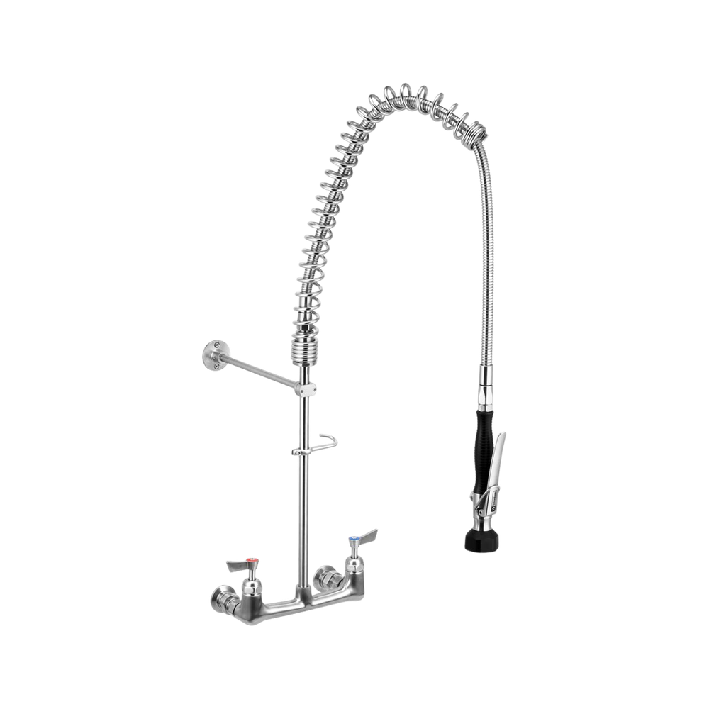 3monkeez Stainless Steel Exposed Wall Mount Pre-Rinse Unit – Buildmat