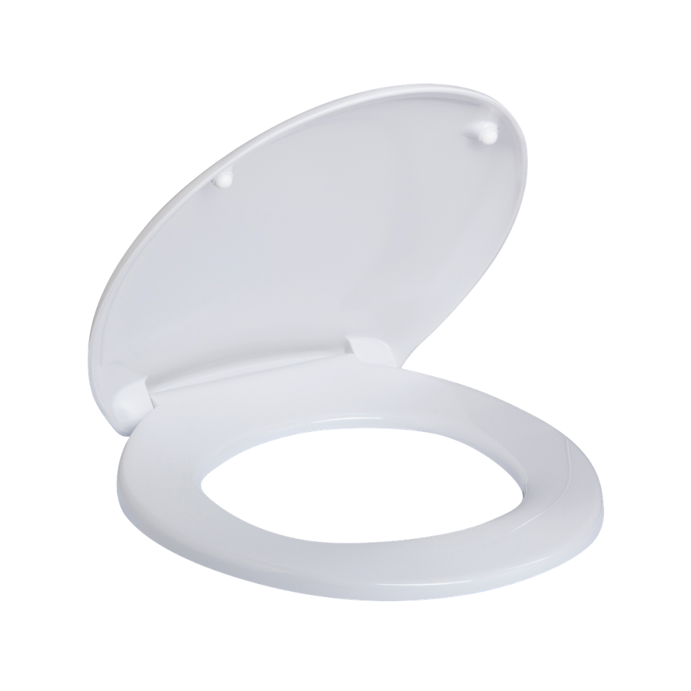 3monkeez Double Flap Closed Front Toilet Seat White – Buildmat