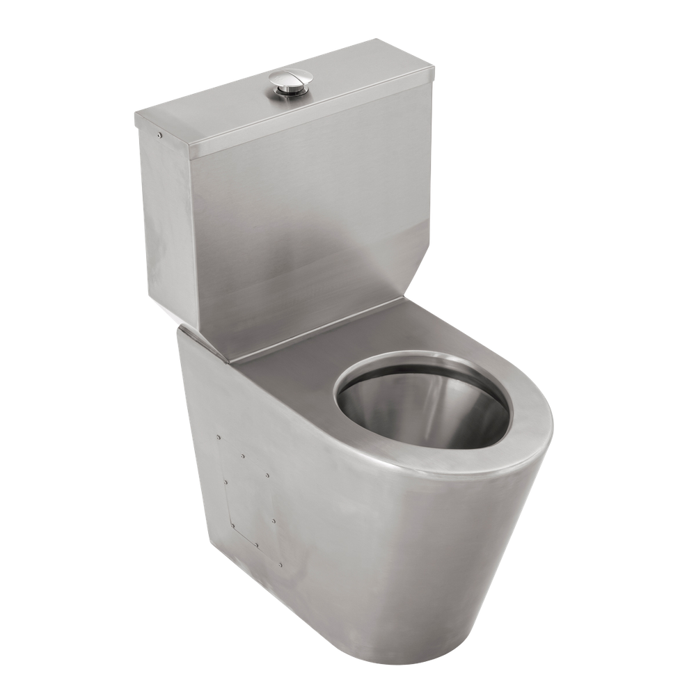3monkeez Ambulant Wall Faced Close Coupled Toilet Pan P Trap – Buildmat