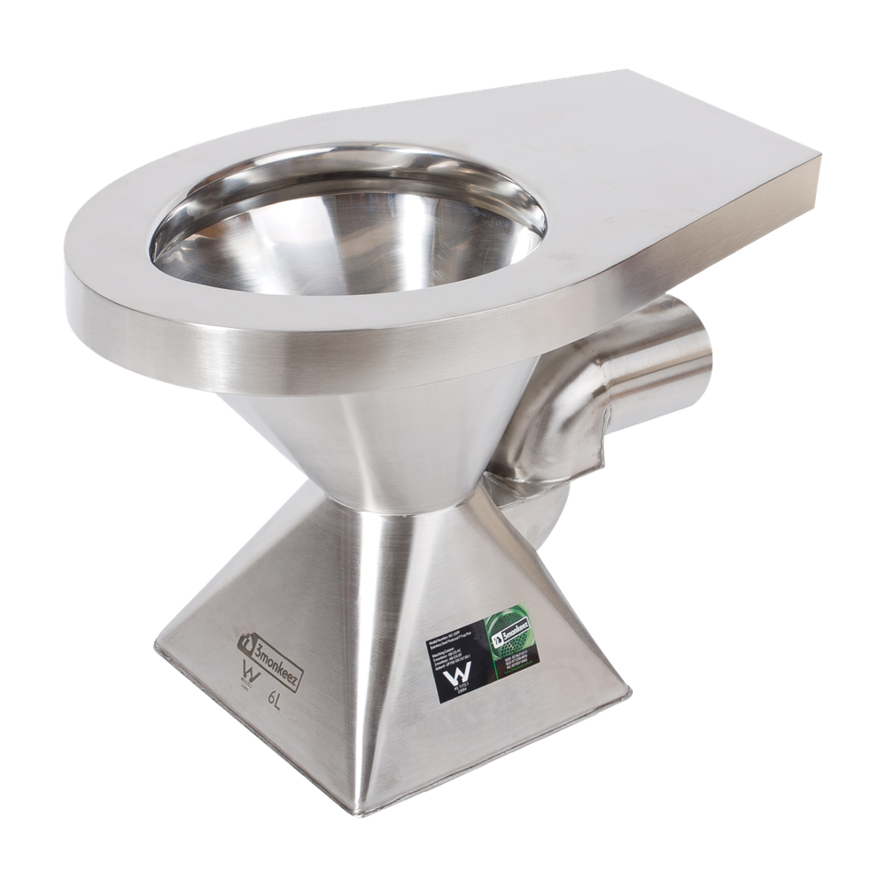 3monkeez Pedestal Toilet Pan P Trap – Buildmat