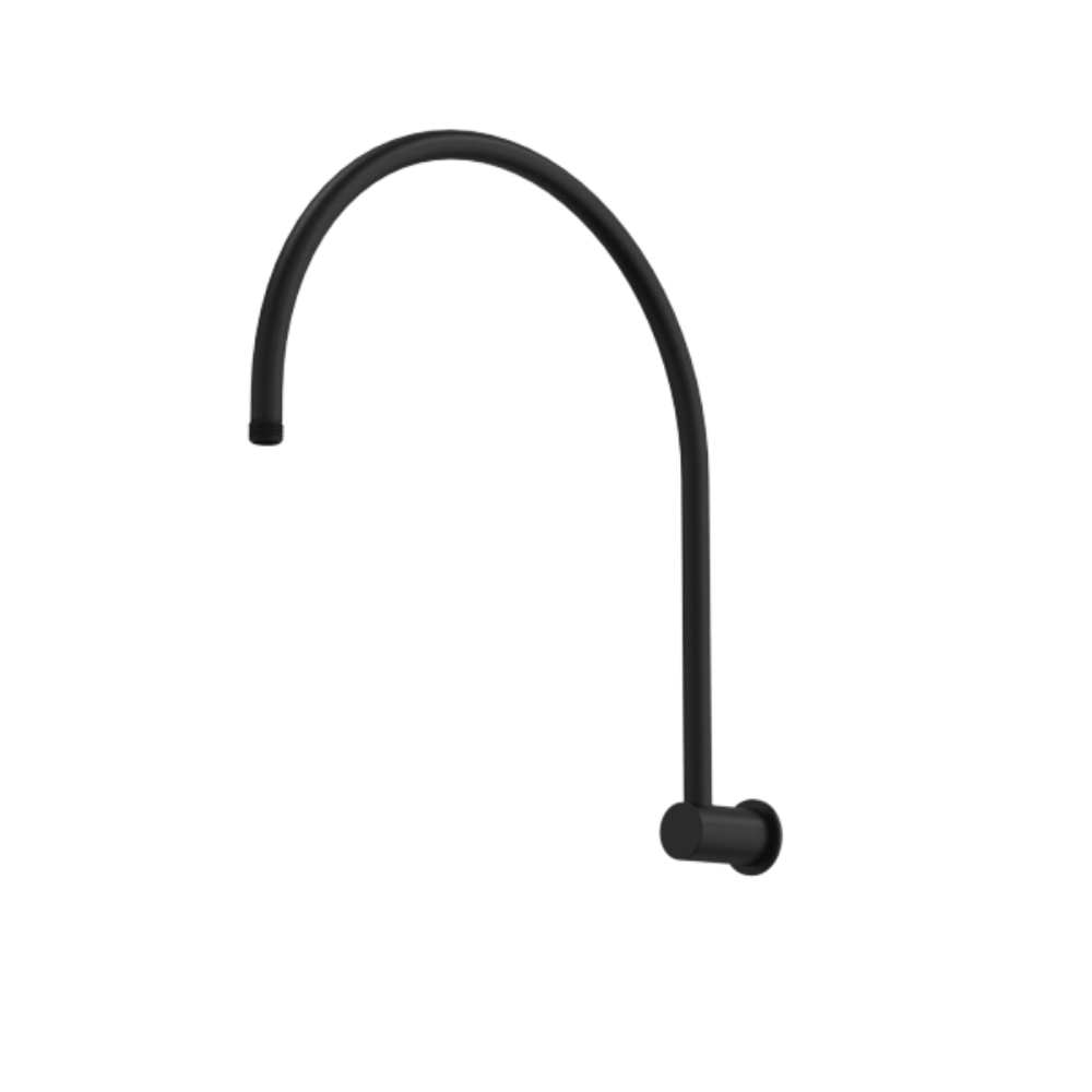 Caroma Upswept Shower Arm Matte Black – Buildmat