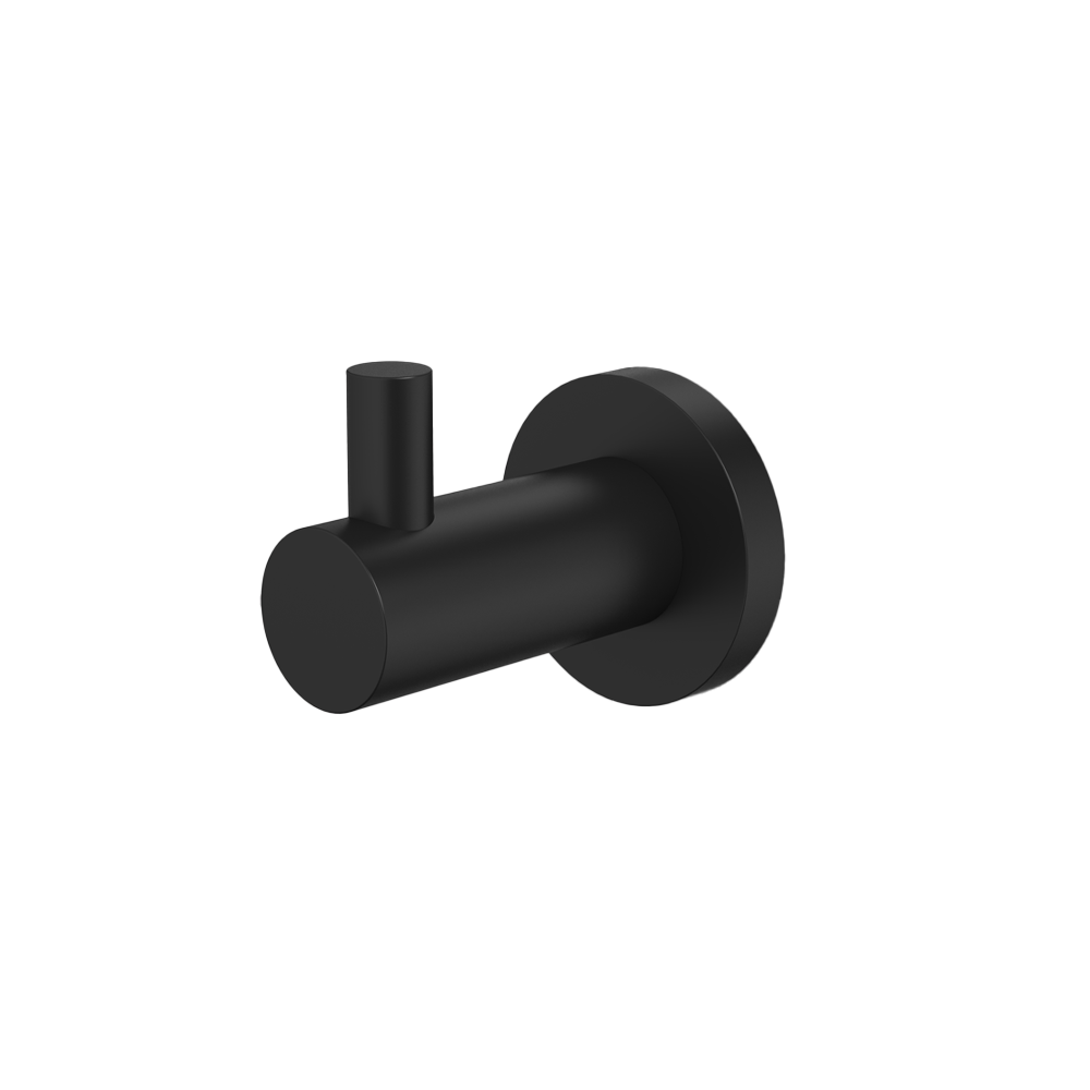 Caroma Liano II Robe Hook Matte Black – Buildmat