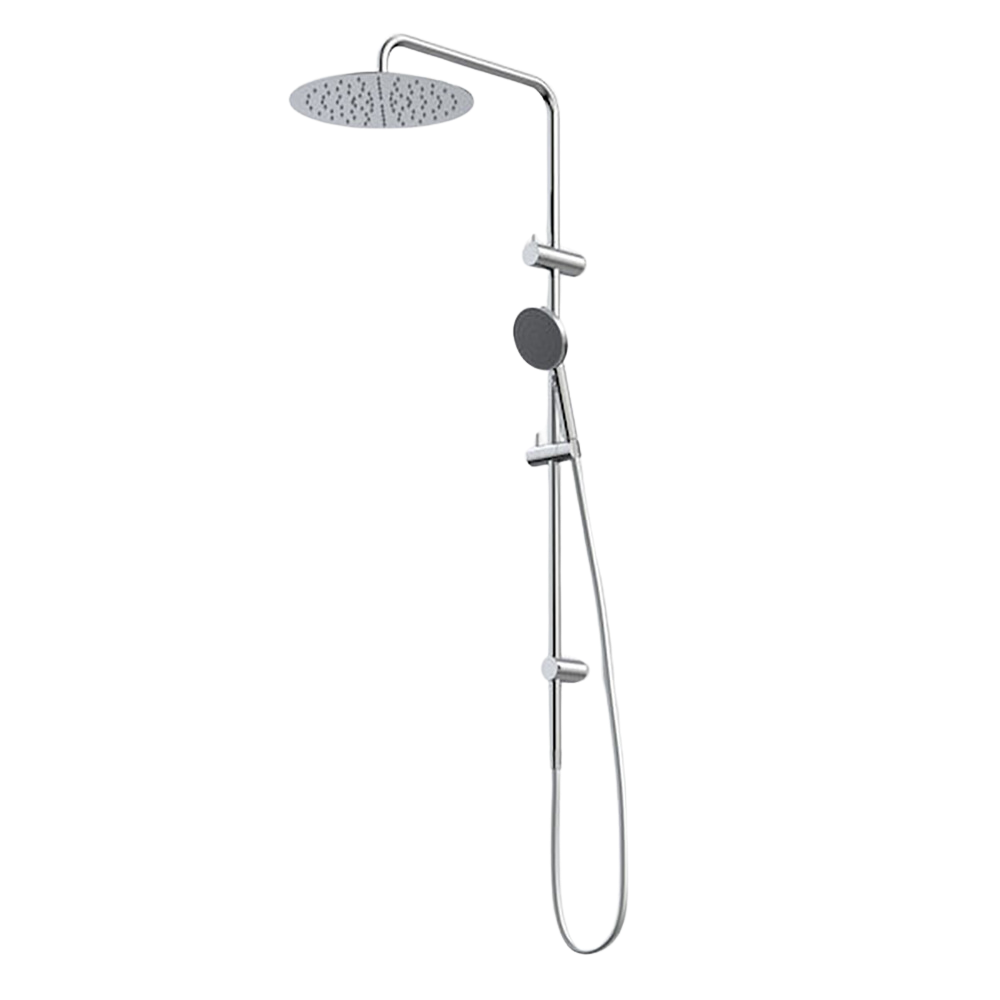 Caroma Urbane II Rail Shower with 300mm Overhead Chrome – Buildmat
