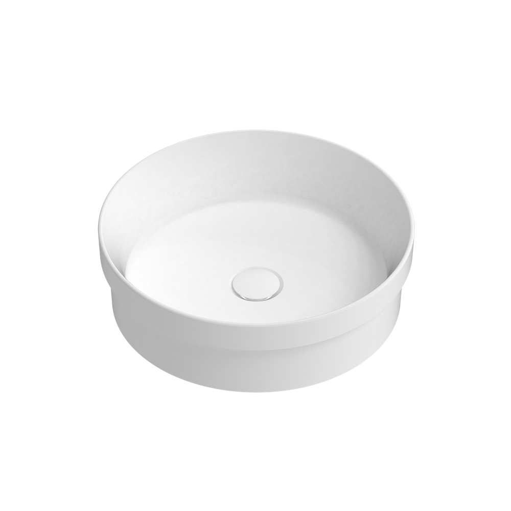 ADP Chandler Semi Inset Basin Matte White – Buildmat