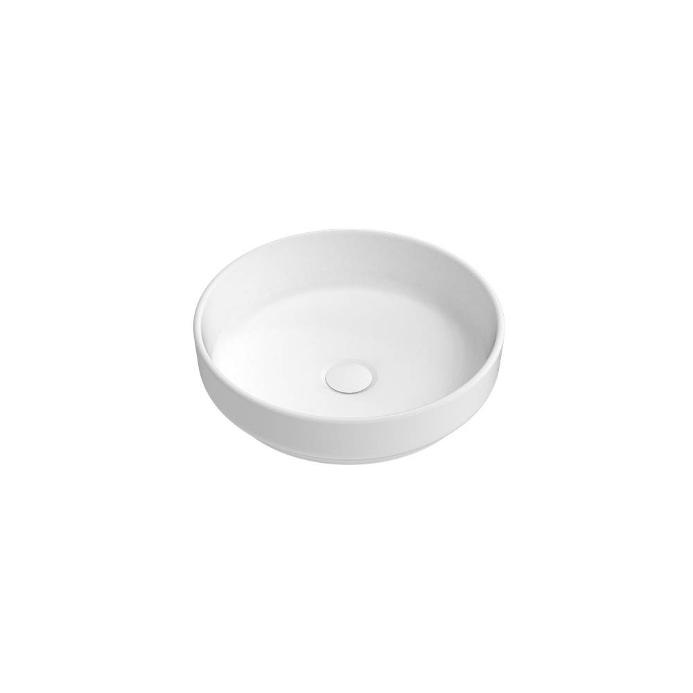 ADP Monroe Above Counter Basin Matte White – Buildmat