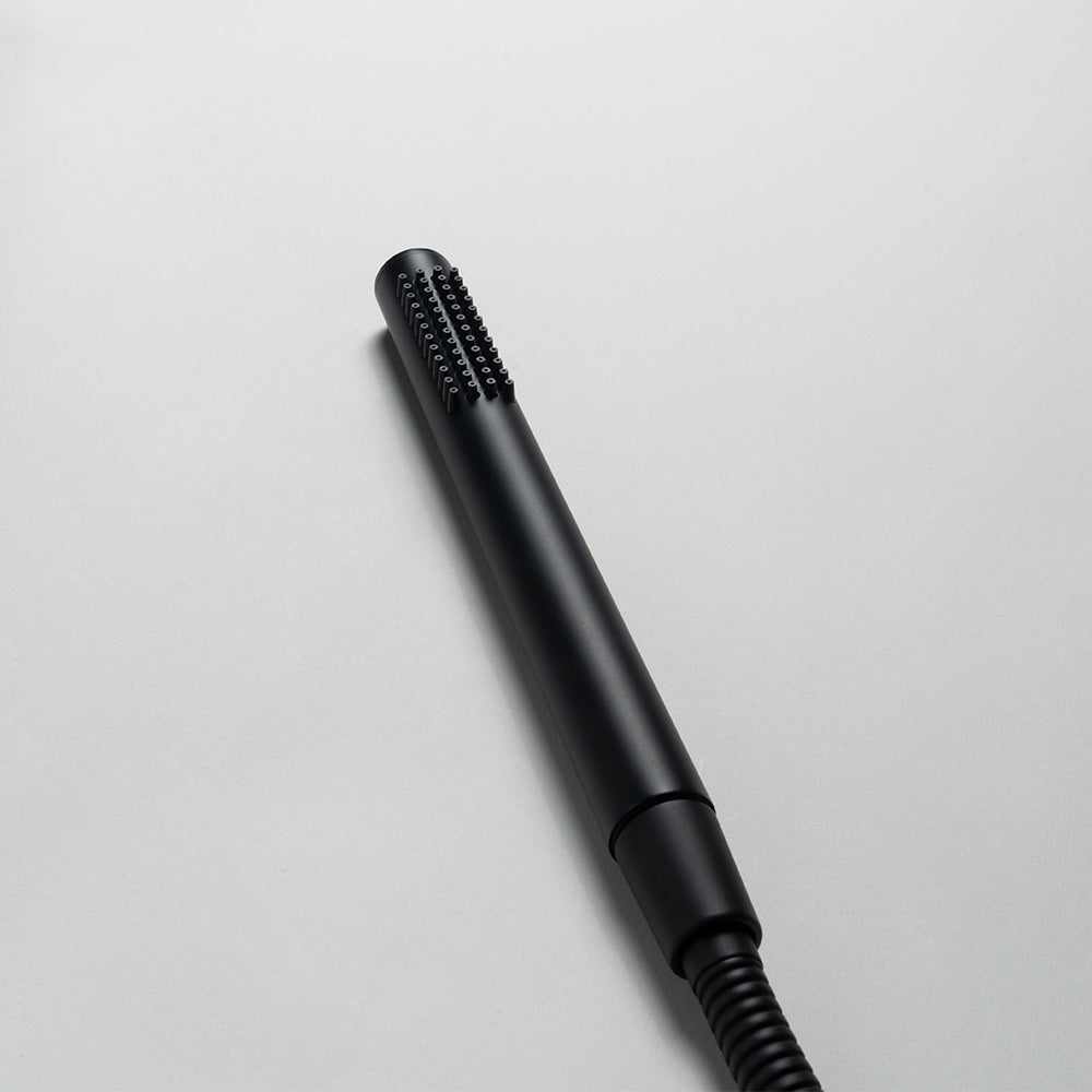 Mira Matte Black Shower on Rail – Buildmat