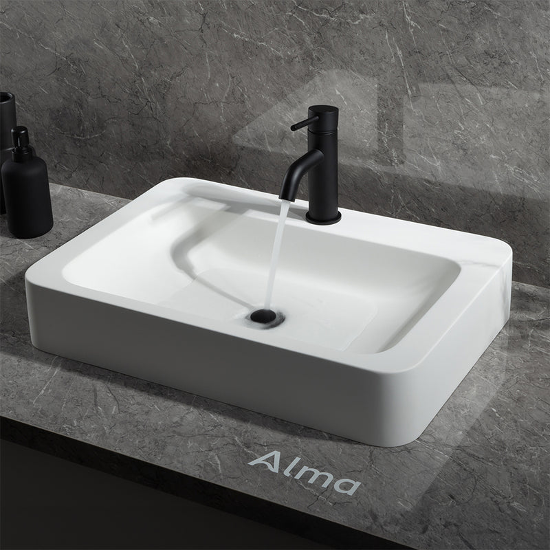 Mira Matte Black Short Basin Mixer – Buildmat