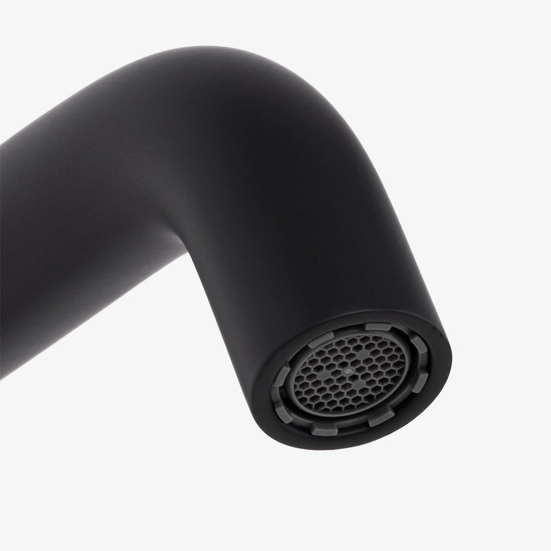 Mira Matte Black Wall Spout – Buildmat