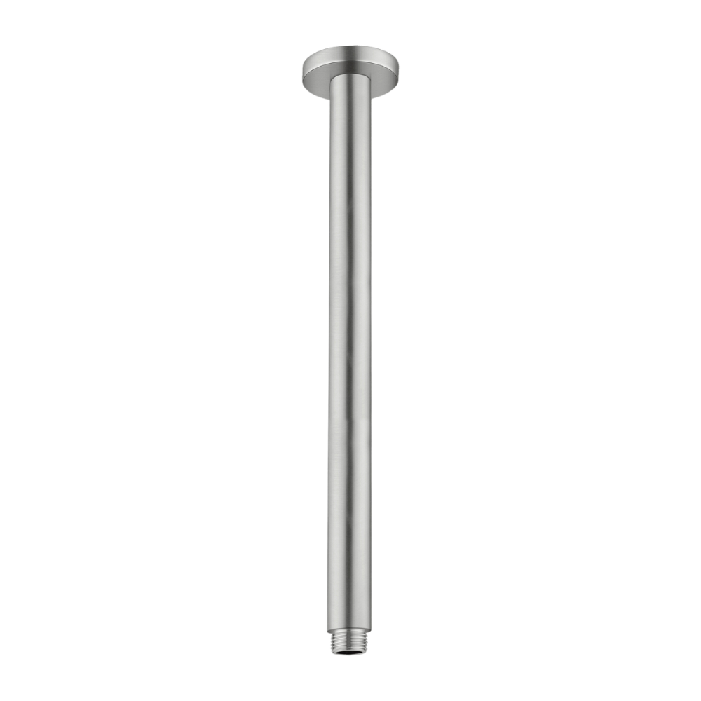 Nero Round Ceiling Arm 300mm Brushed Nickel – Buildmat