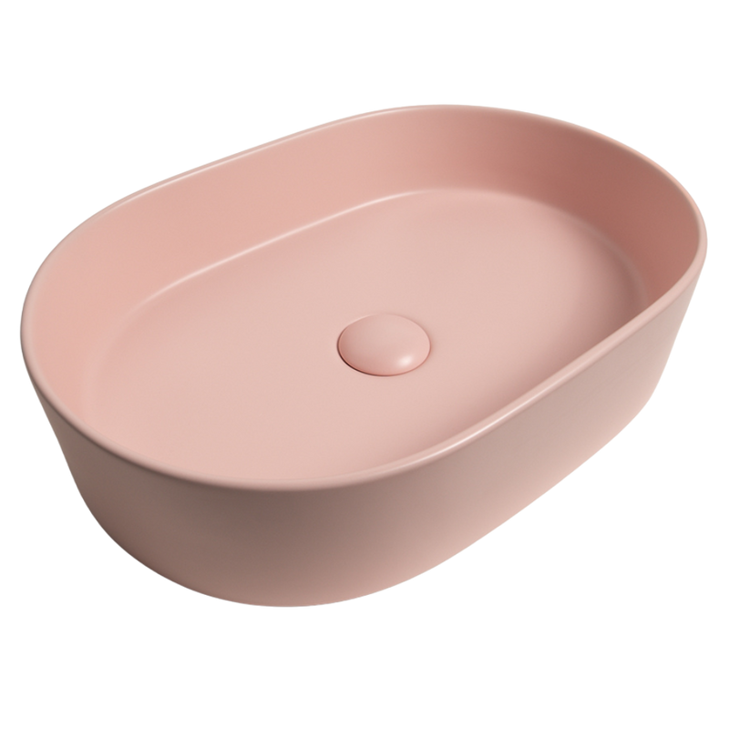 Petra Pill Matte Pink Basin – Buildmat
