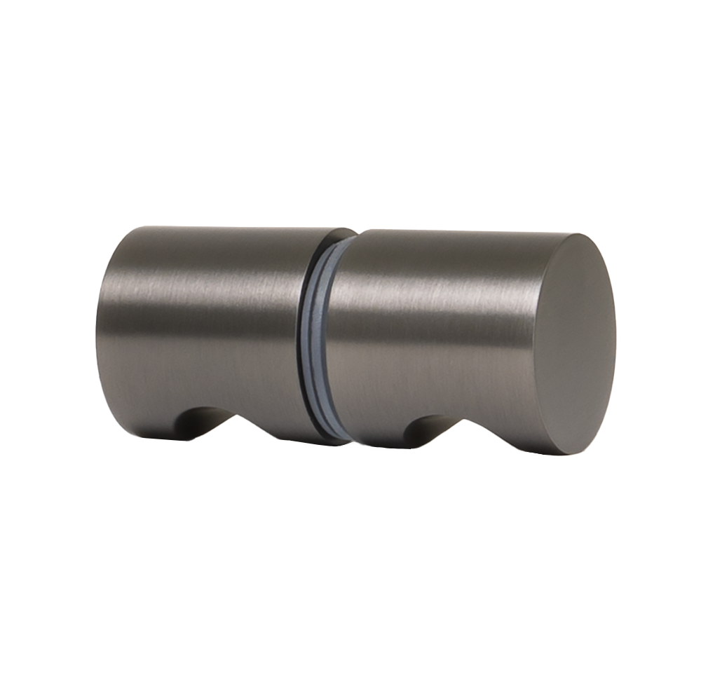 Alma Zala Shower Door Handle Brushed Gunmetal – Buildmat
