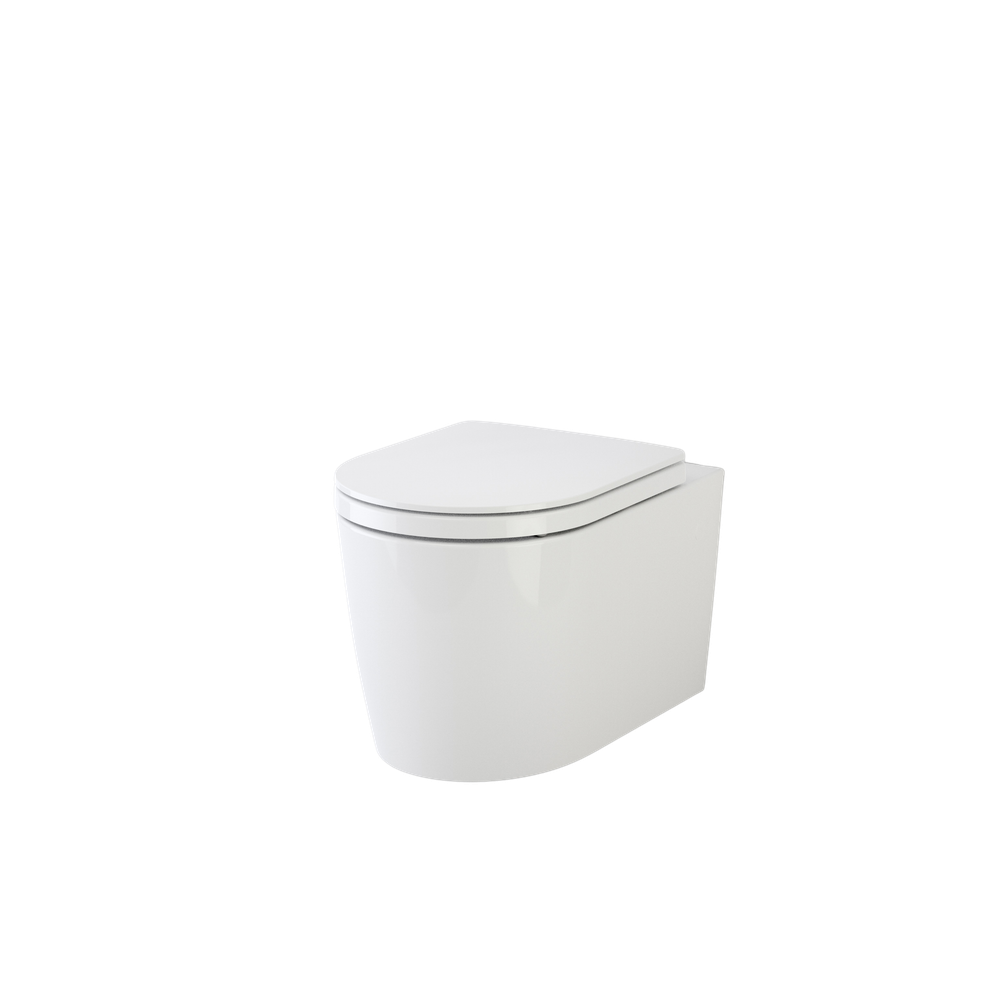Caroma Liano Cleanflush Wall Hung Invisi Series II Toilet Suite Uc Wit ...