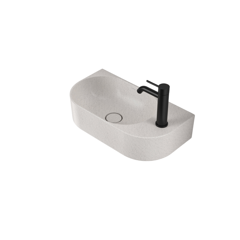 Caroma Liano II Hand Wall Basin Matte Speckled – Buildmat