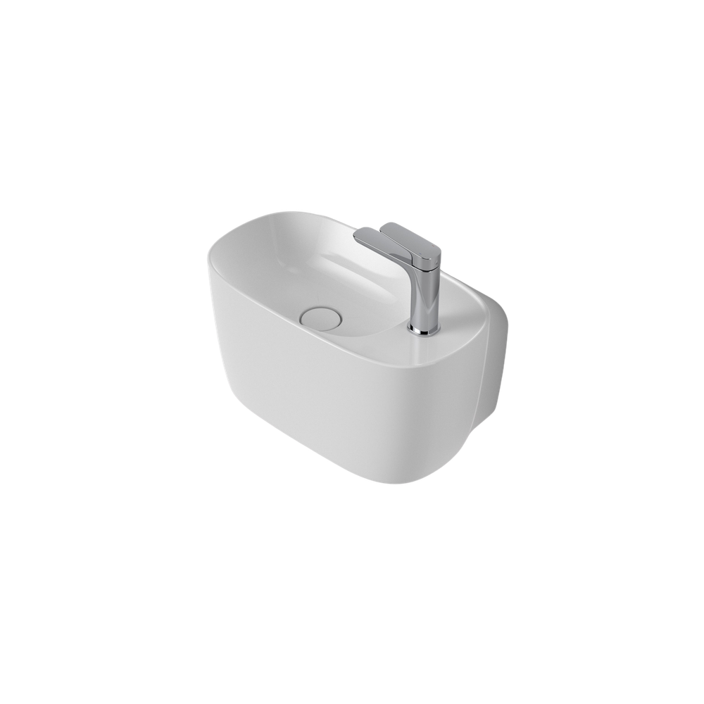 Caroma Contura II Hand Wall Basin White – Buildmat