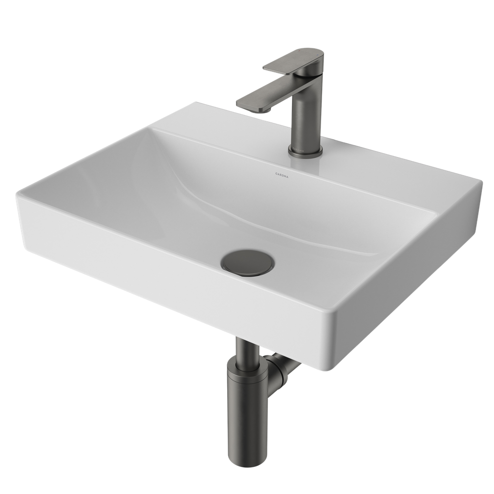 Caroma Urbane II Wall Basin with 1 Taphole – Buildmat