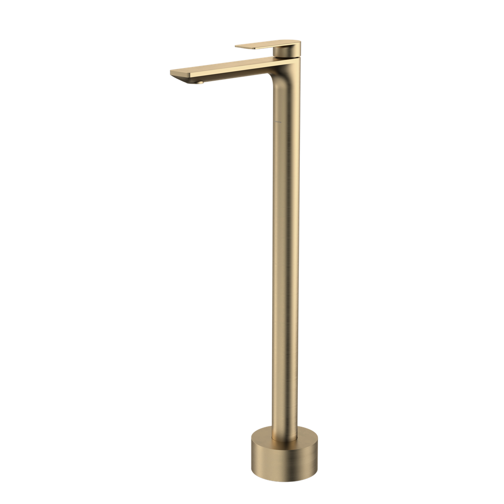 Caroma Urbane II Freestanding Bath Filler Brushed Brass – Buildmat
