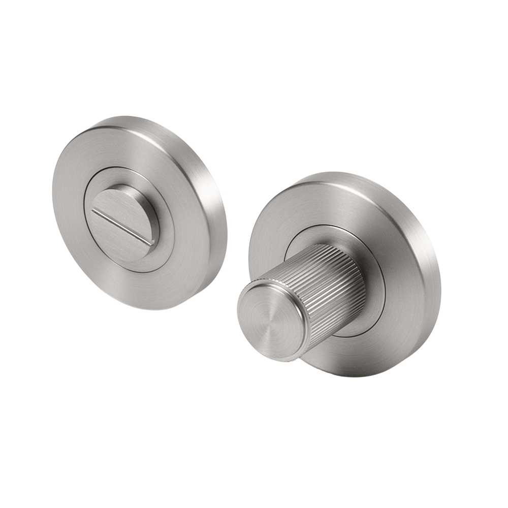 Alma Fernando Linear Lock Set Brushed Nickel – Buildmat