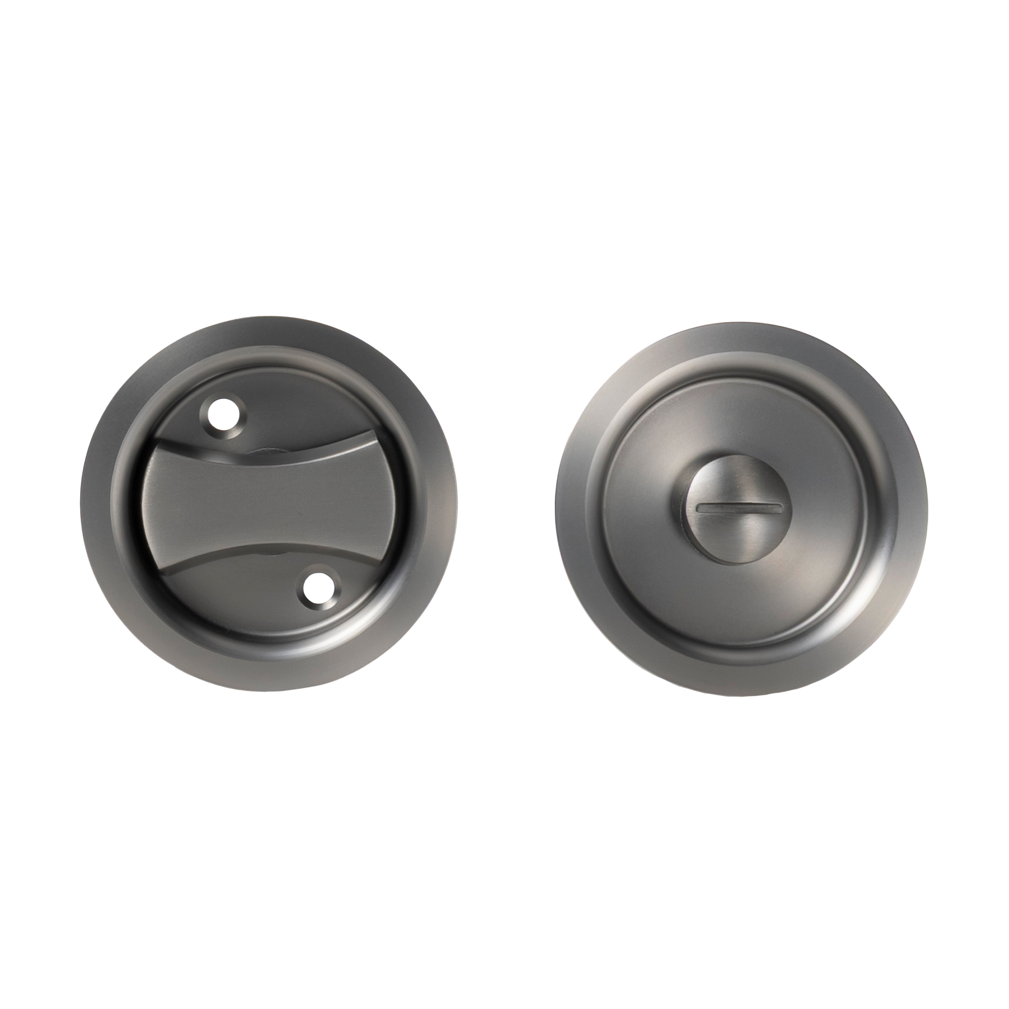 Alma Cam Cavity Sliding Door Lock Brushed Gunmetal – Buildmat