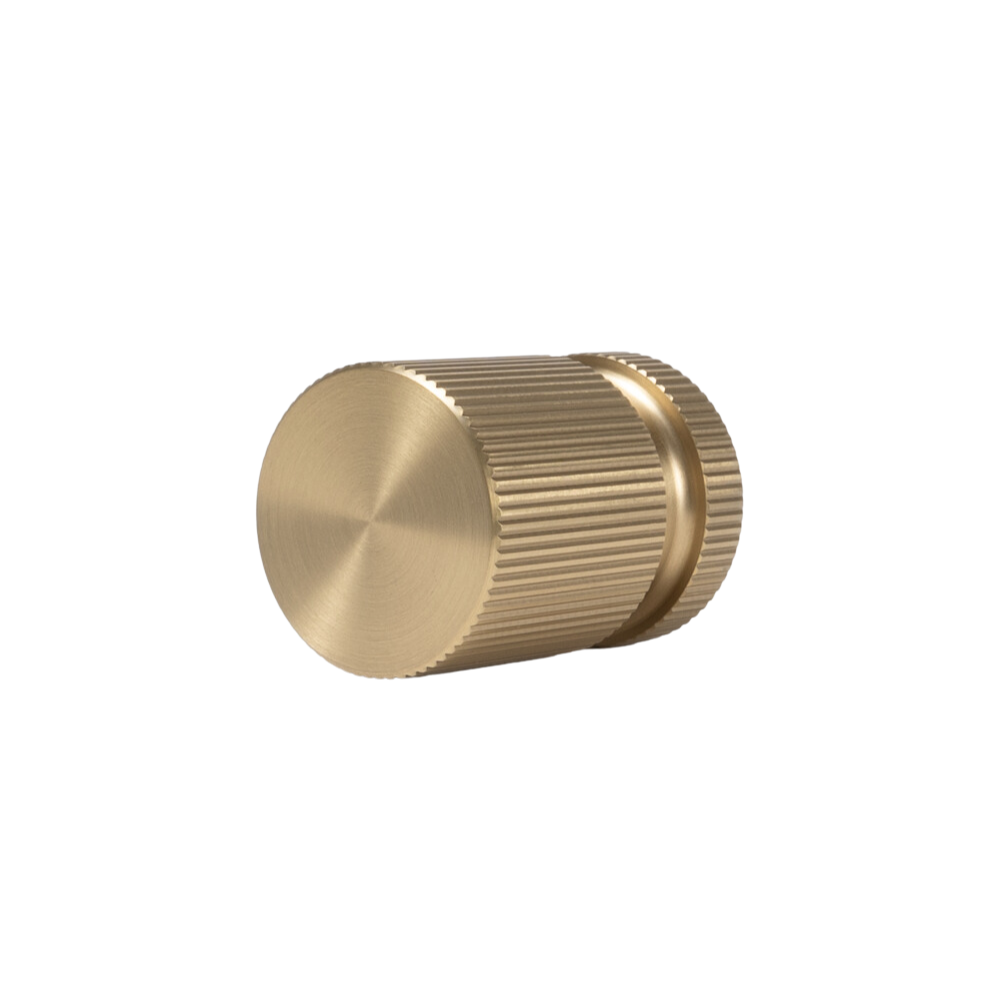 Alma Mia Linear Handle Brushed Brass Gold – Buildmat