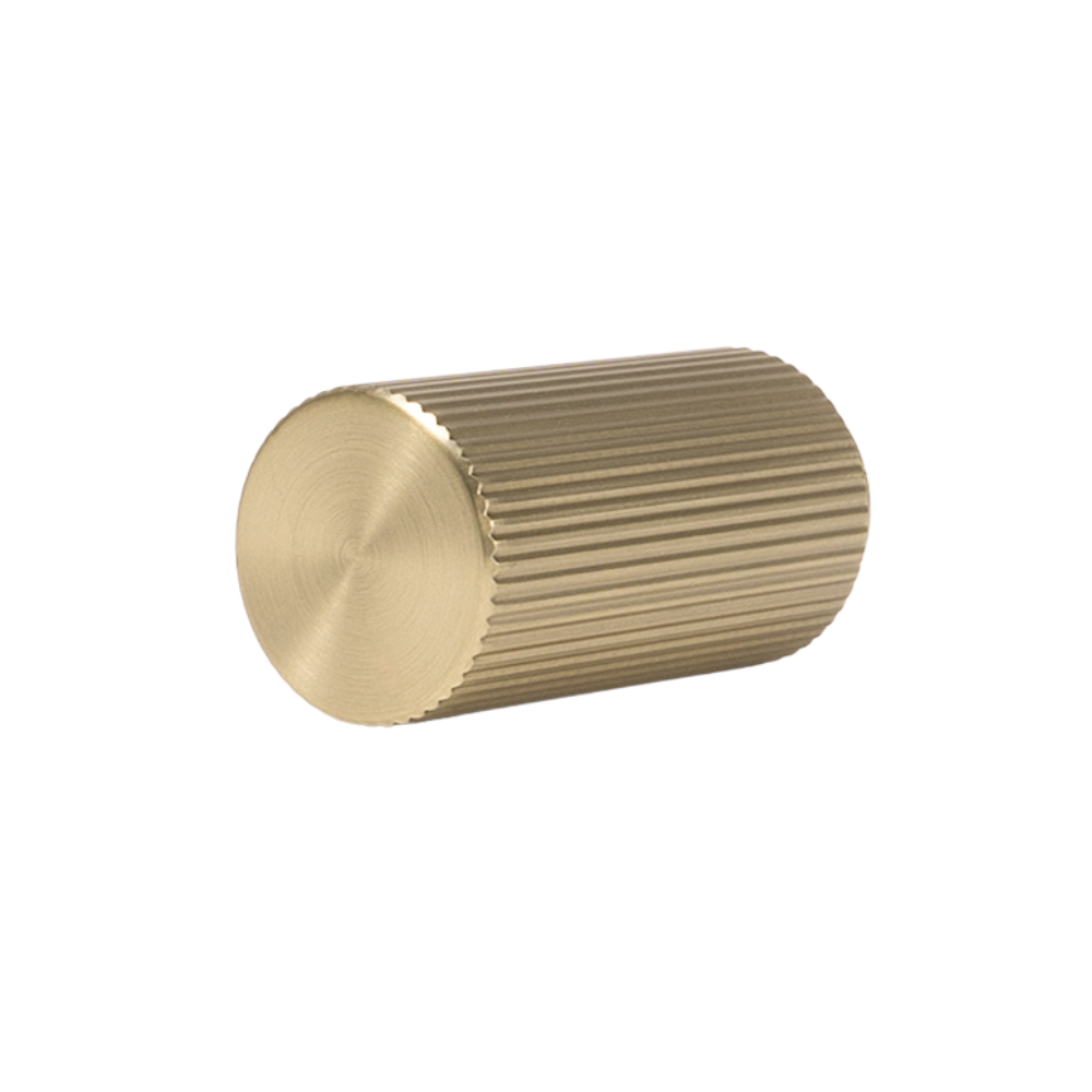 Alma Loti Linear Handle Brushed Brass Gold – Buildmat