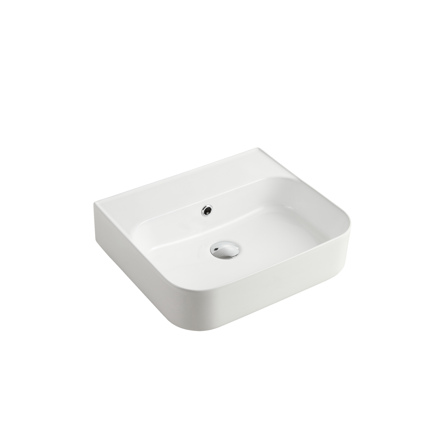 Oliveri Dublin Wall Hung Basin With No Tap Hole White – Buildmat