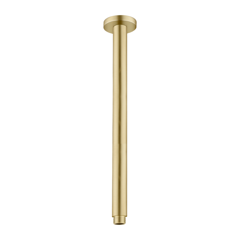 Nero Round Ceiling Arm 300mm Brushed Gold – Buildmat