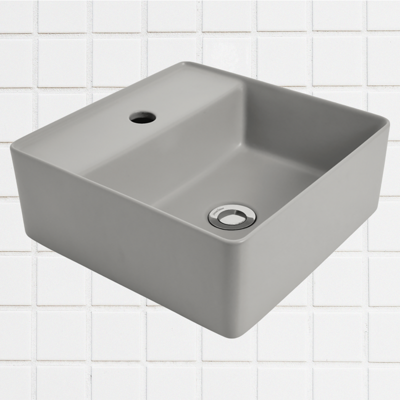 Johnson Suisse Venezia Ash Square Countertop Basin – Buildmat