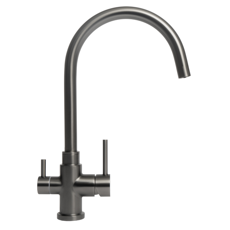 Fleta Brushed Gunmetal 3 Way Filter Water Tap – Buildmat