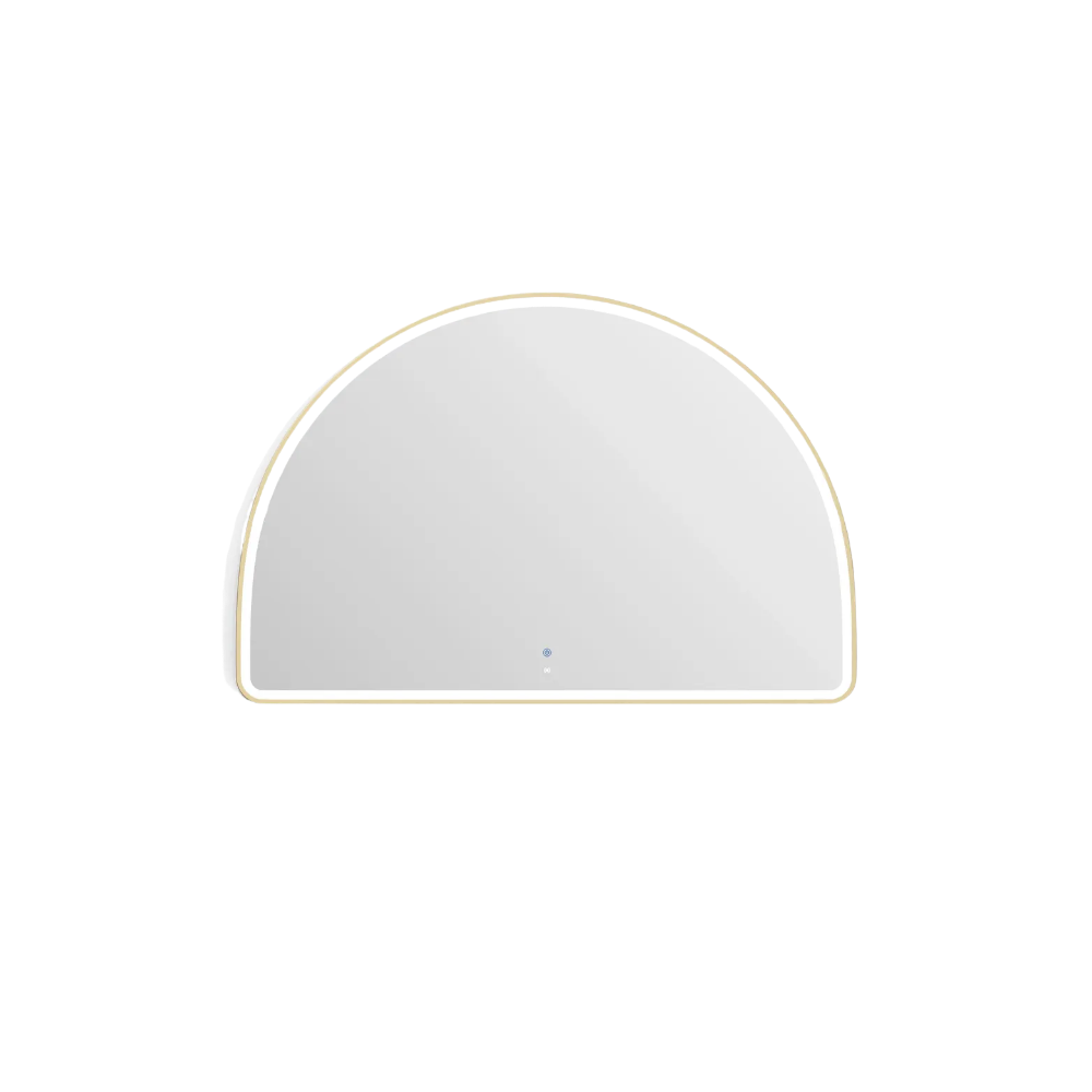 Otti LED Moonlight Archie 800x1200 Gold Metal Frame Mirror – Buildmat