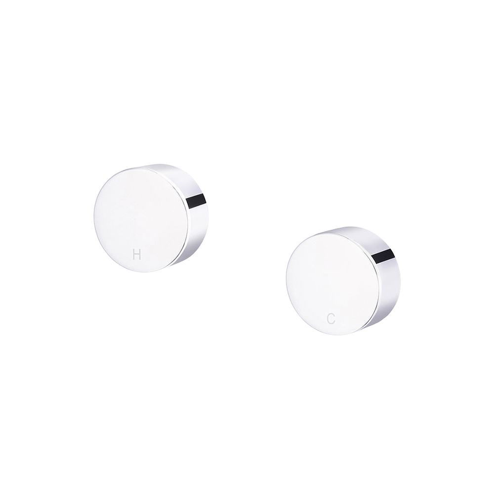 Meir Circular Wall Taps Polished Chrome – Buildmat