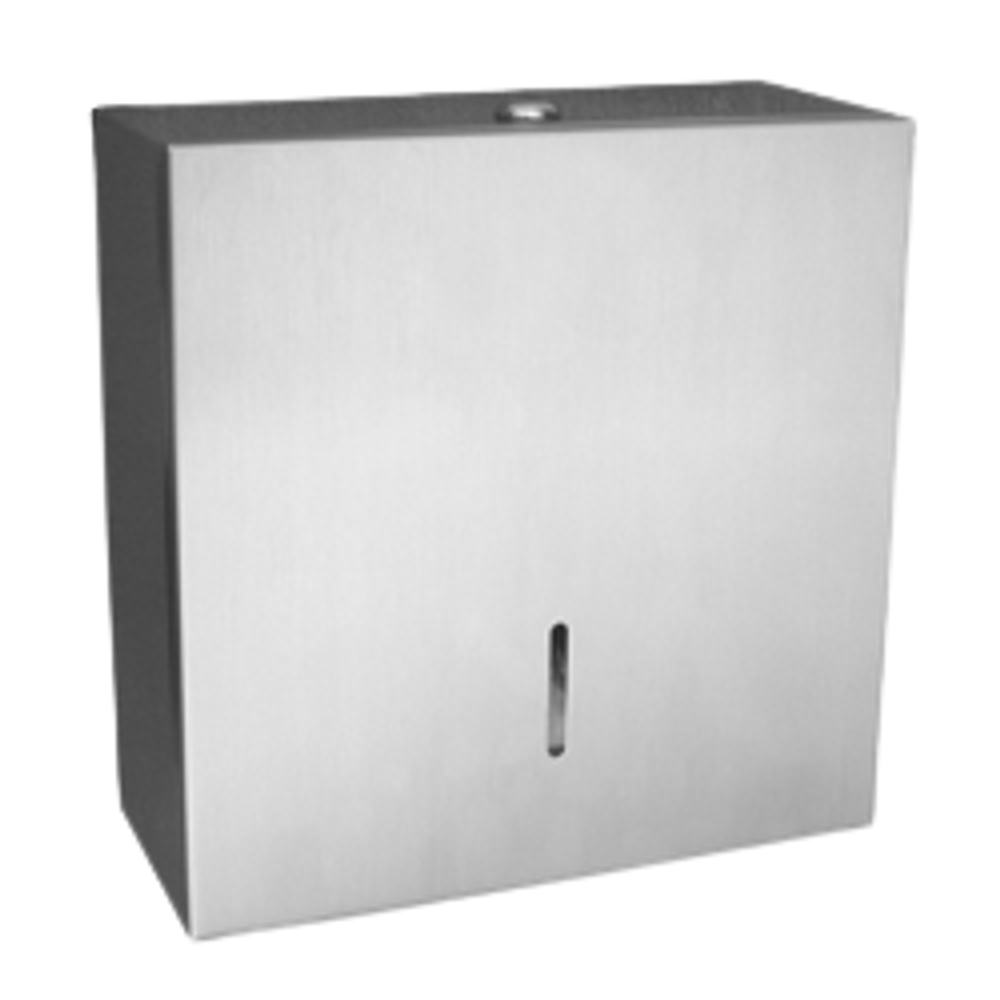Metlam Jumbo Toilet Roll Square Dispenser In Satin Stainless Steel ...
