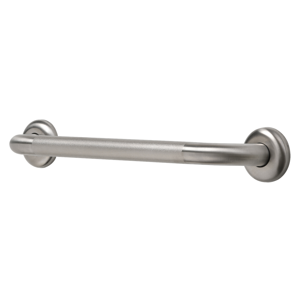 Metlam 450mm Straight Peened Grab Rail In Satin Stainless Steel – Buildmat