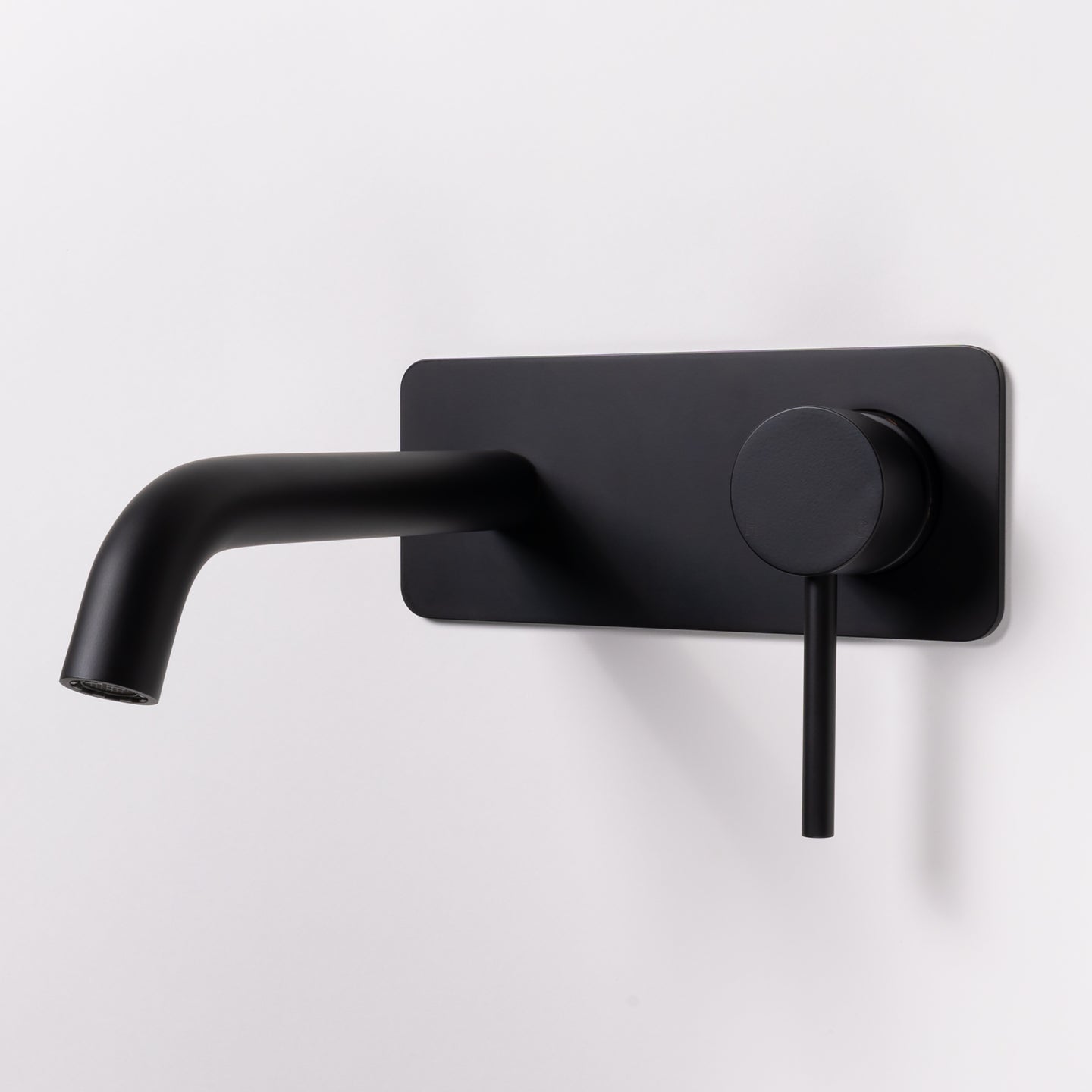 Mira Matte Black Wall Mixer and Spout – Buildmat