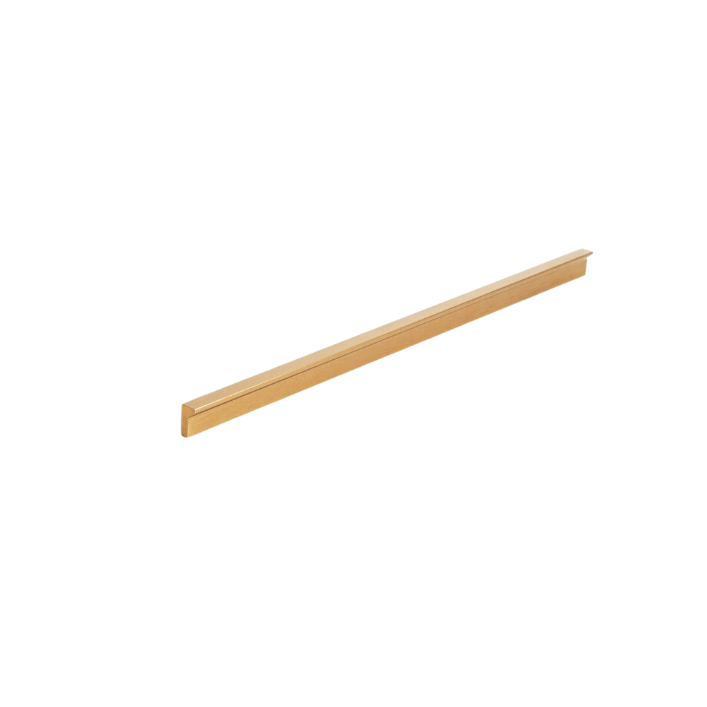 Momo Handles Momo Angle Pull Handle 192mm Brushed Dark Brass – Buildmat