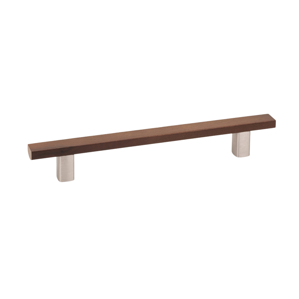 Momo Handles Momo Ara Timber D Handle 160mm Walnut – Buildmat