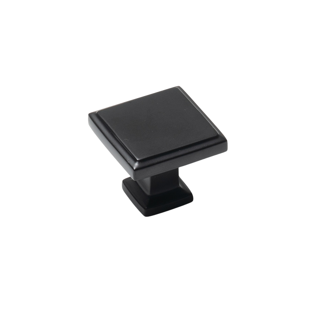 Momo Handles Momo Lucca Square Knob 30mm Matte Black – Buildmat