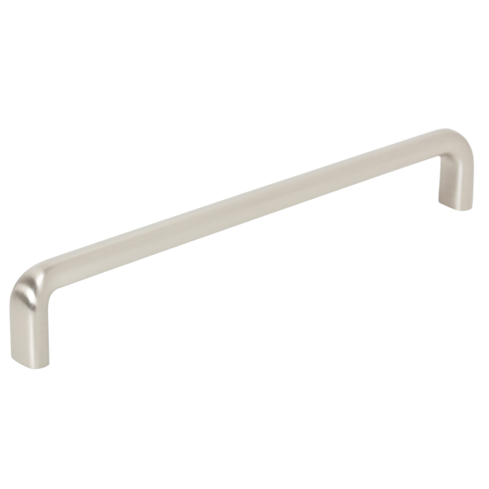 Momo Handles Momo Redo D Handle 192mm Brushed Nickel – Buildmat