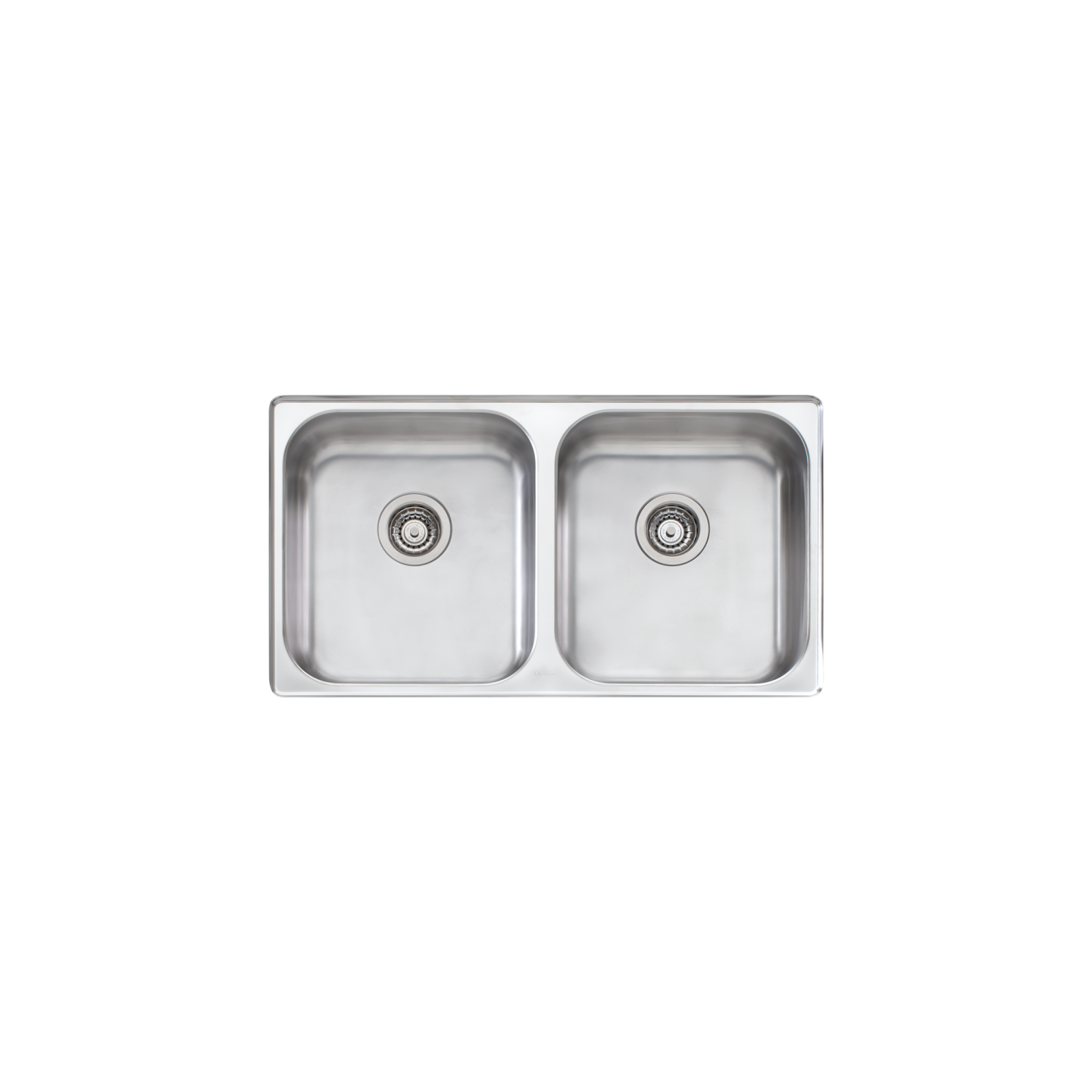 Oliveri Nu-Petite Double Bowl Undermount Sink Stainless Steel – Buildmat