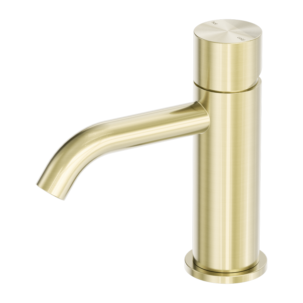 Nero Zen Basin Mixer Handless Brushed Gold – Buildmat