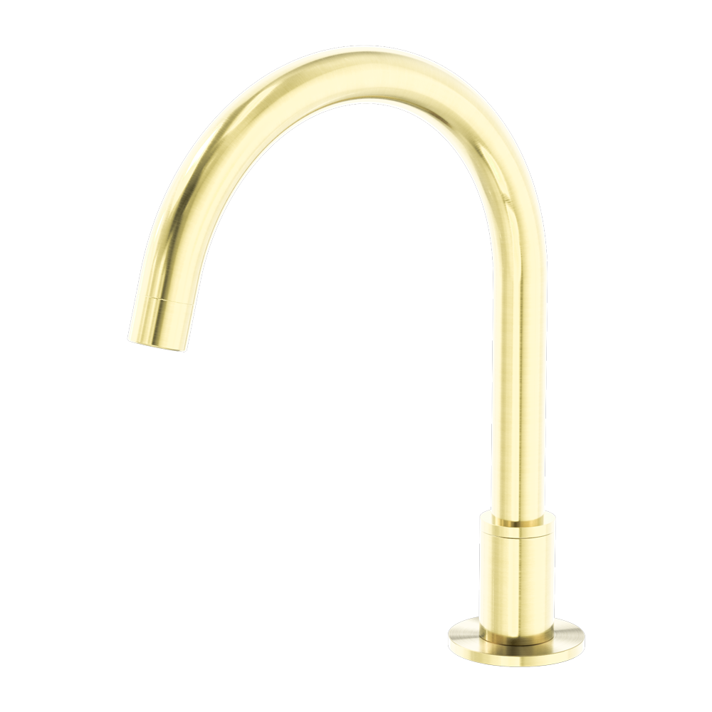 Nero Kara Hob Mount Bath Spout Only G1/2 Female Inlet Brushed Gold ...