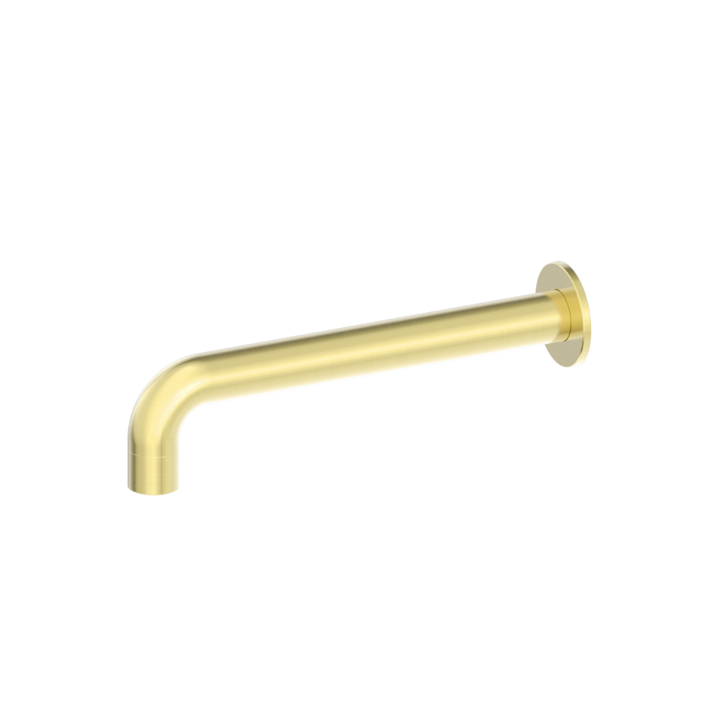 Nero Dolce Basin Bath Spout Only 215mm Brushed Gold – Buildmat