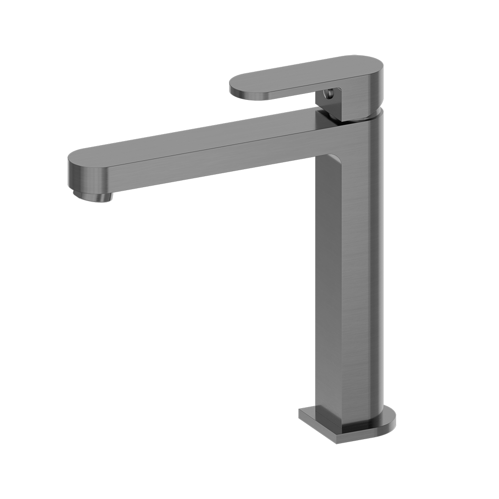 Nero Ecco Tall Basin Mixer Gunmetal – Buildmat