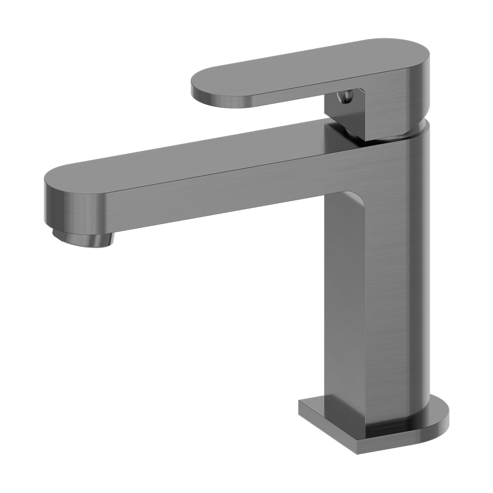 Nero Ecco Basin Mixer Gunmetal – Buildmat