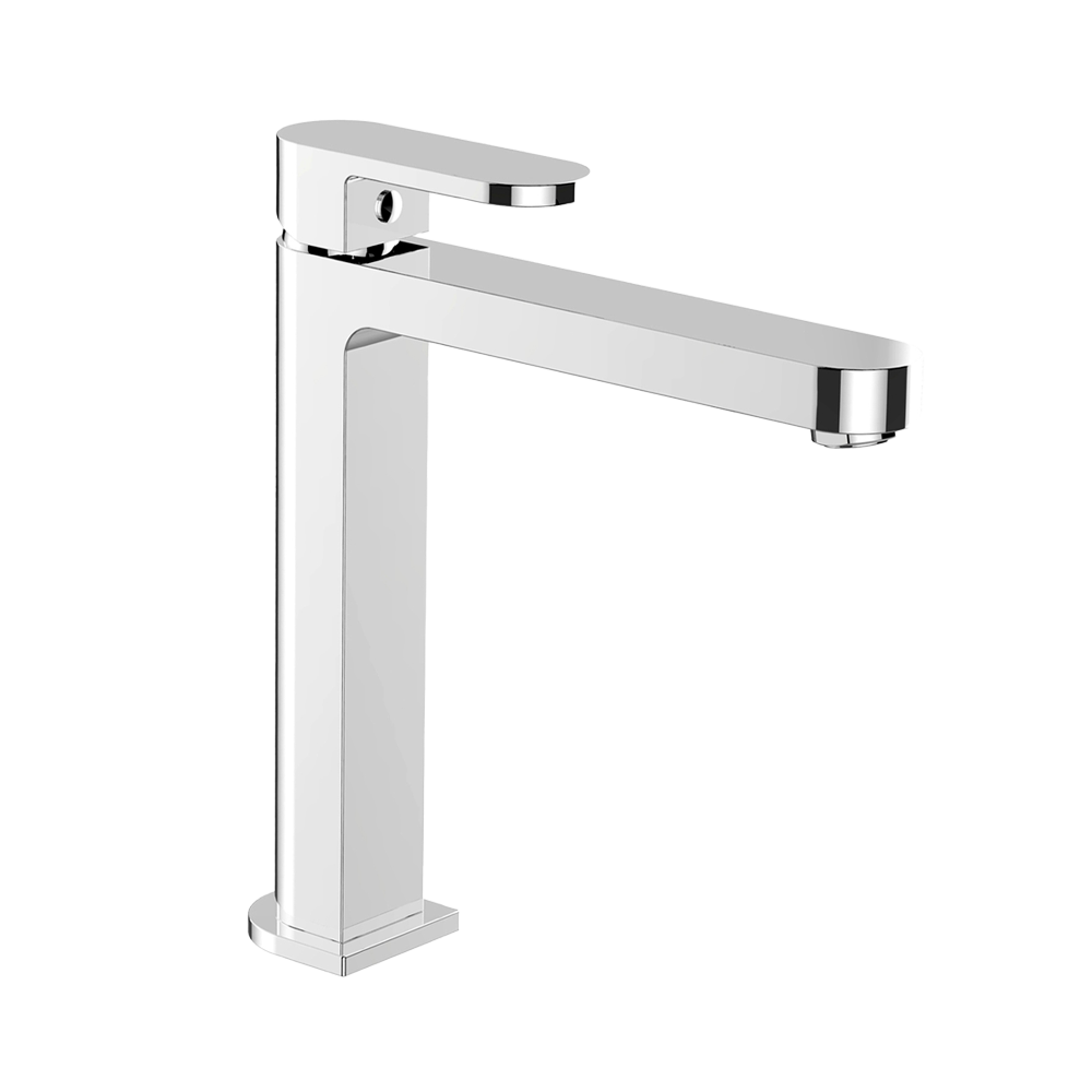 Nero Ecco Tall Basin Mixer Chrome – Buildmat