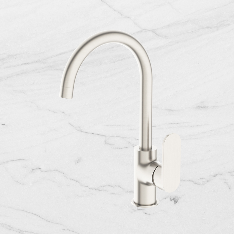 Nero Ecco Kitchen Mixer Brushed Nickel – Buildmat