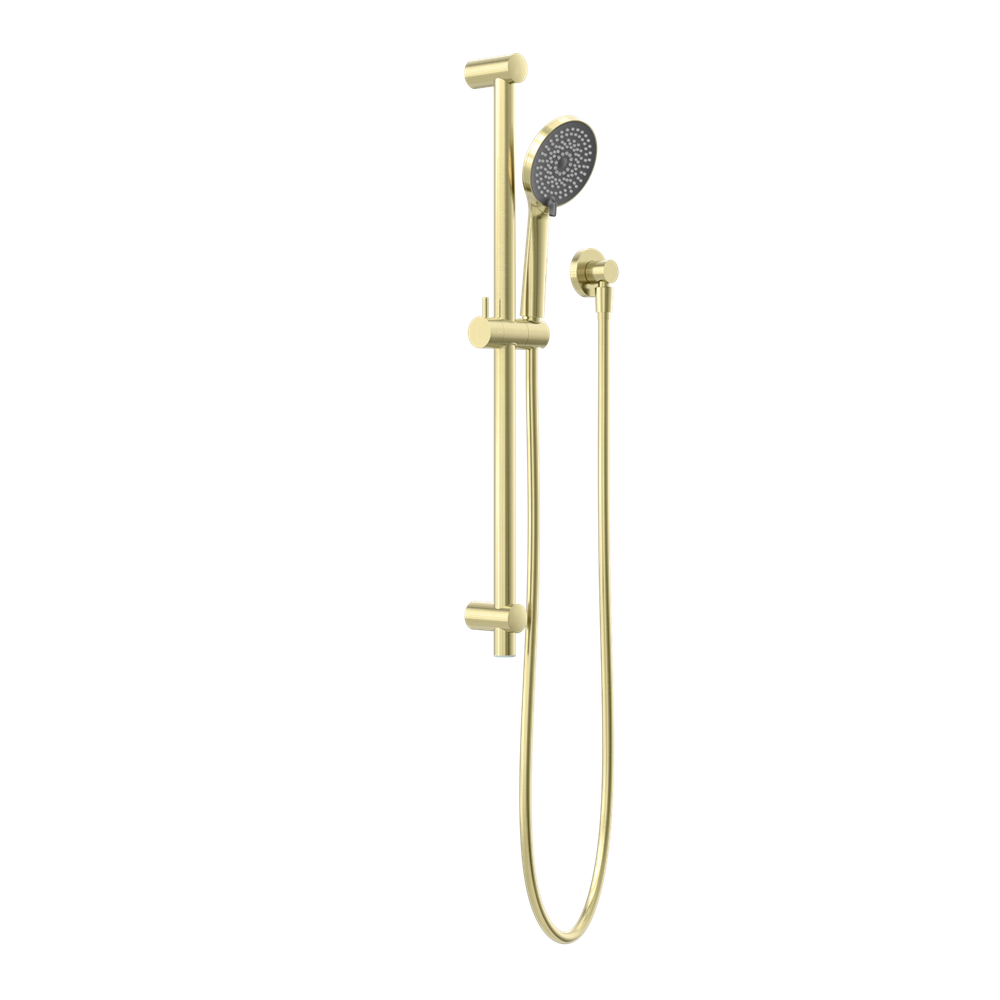Nero Round Metal Project Shower Rail 4 Star Rating Brushed Gold – Buildmat